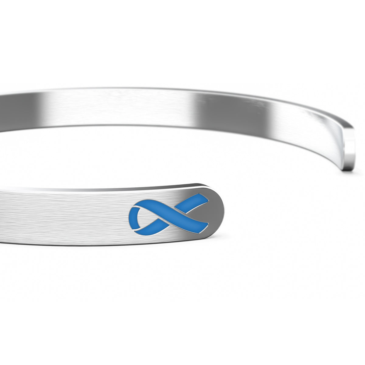 Colon Cancer Awareness Bracelet - Dark Blue Ribbon, “Funk Cancer ...