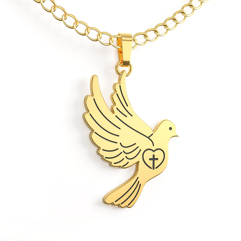 Confirmation Dove Necklace for Teenage Girl – Confirmation Gift - Pend ...